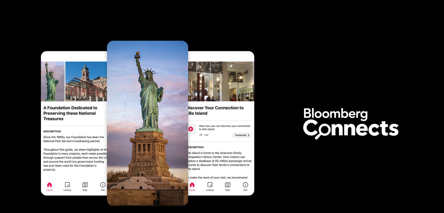 Bloomberg Connects app | Statue of Liberty & Ellis Island Foundation